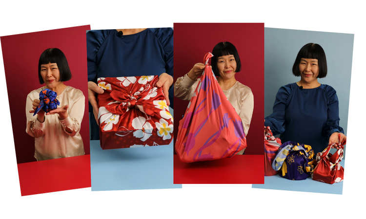How to Tie a Furoshiki – Keiko Furoshiki